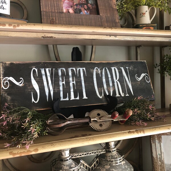 Sweet Corn Sign / Farmhouse Signs / You Pick / Sweet Corn Sign / Butter ...
