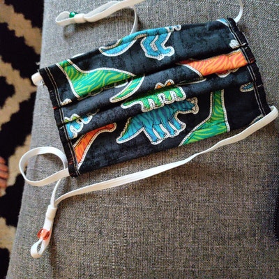 Best Mask for Hearing Aids, Over the Head, One Size Fits All, Made in ...