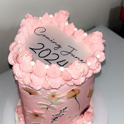 Nursery Rhyme Cake Scene, Pre-cut Edible Images for Cakes, Baby Shower ...