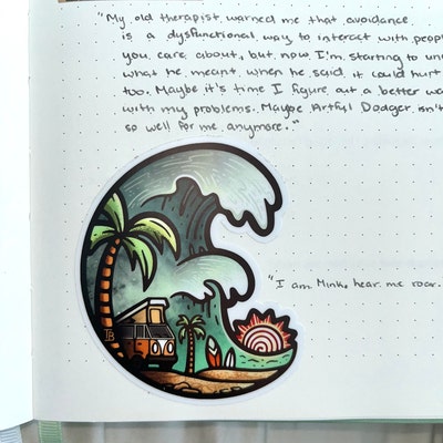 GET A LIFE // Weatherproof Outdoor & Vanlife Sticker // Vinyl - Etsy