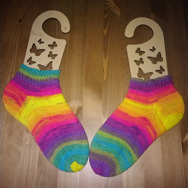 Sock Blockers- Butterfly, Wooden Sock Form, All Size, Personalized Gift ...