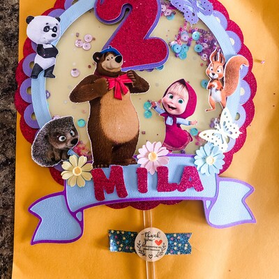 Cake Topper and Banner Cinderella - Etsy