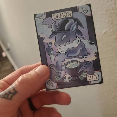 5 3/3 Demon Tokens for Magic the Gathering - Etsy
