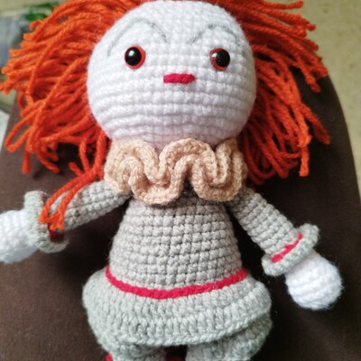 Evil Crochet Clown , Halloween Crochet Pattern Amigurumi in English - Etsy