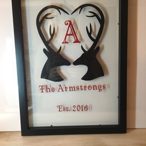 Heart Deer SVG - Png - Fcm - Eps - Dxf - Ai - Cut File - Silhouette ...