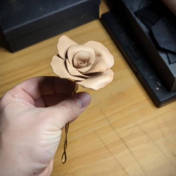 Leather Rose Pattern - Make Your Loved Ones Happy - Hand Gifts - Flower ...