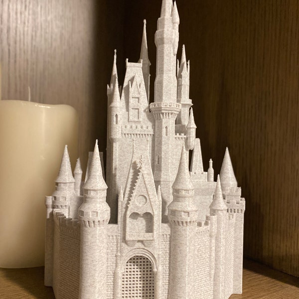 Magic Castle STL File NOW INCLUDES Split up Model for Larger Sizes - Etsy