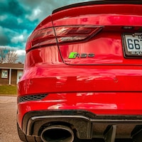 Audi A3 S3 RS3 8V S Line Saloon Gloss Black Boot Trunk Rear Boot ...