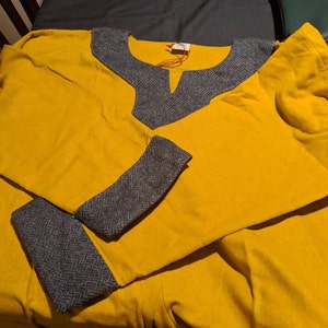 Early Medieval Scandinavian Viking Hedeby Wool Tunic for Viking Man and ...