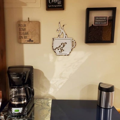 Coffee Sign Kitchen Sign Coffee Bar Sign Rustic Kitchen Decor Coffee ...