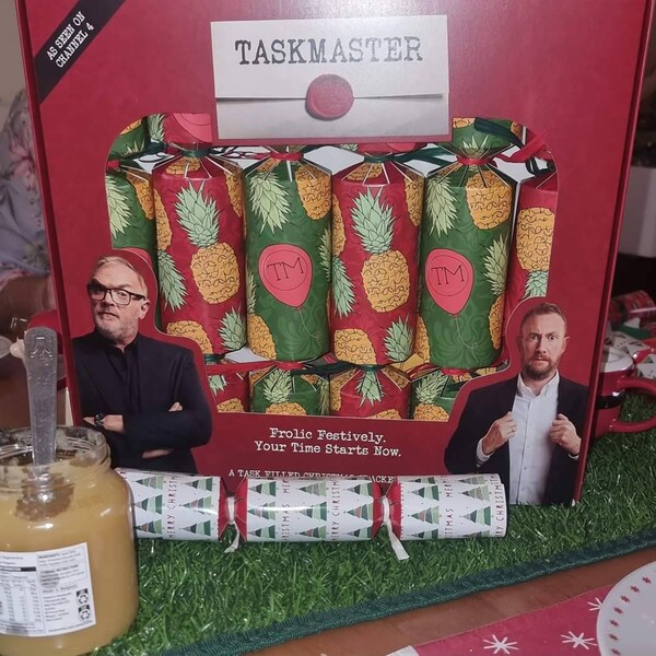 Taskmaster Crackers | Dinner Party Game | Alternative Christmas ...