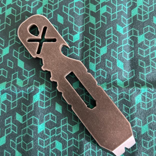 The Plank - EDC Prybar Multi Tool Pry Bar for Everyday Carry - Steel ...