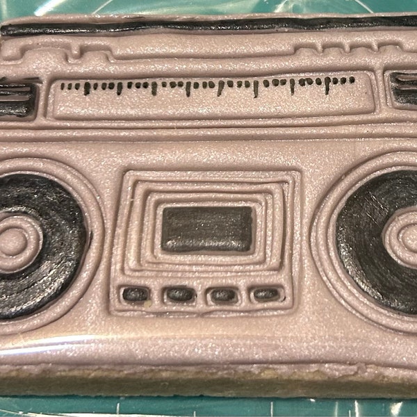 3D Printed Vintage Boombox Stamp Cookie Cutter Set - Etsy