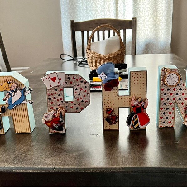 3D Custom Letter, 3D Letter Any Theme, 3D Letter - Etsy