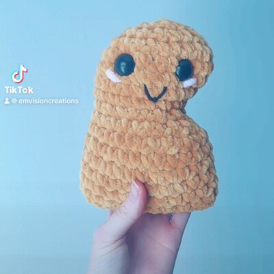 Chicken Nugget Crochet Pattern (Instant Download) - Etsy