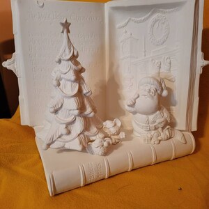 Mayco CD1462 Ceramic Jolly Christmas Tree Bisque ready to Paint Will ...