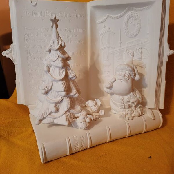 Atlantic A64 Ceramic Christmas Tree With Base - Bisque (ready to Paint ...