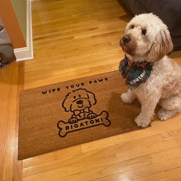 Custom Doodle Mat, Doodle Doormat, Goldendoodle Doormat, Labradoodle ...