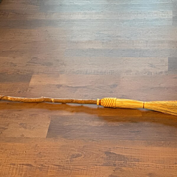 BESOM (mid-sized) Primitive Broom - Etsy