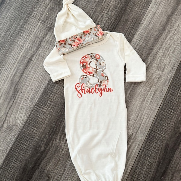 Sublimation Baby Hat and Gown Set Blank Newborn 100% Polyester - Etsy