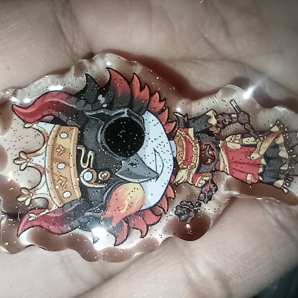 Identity V Hunter Phone Charms | Idv 2” Double-sided Glitter Epoxy Mini ...