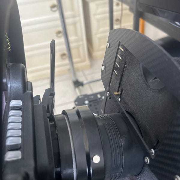 Aluminum and Alcantara F1 Open Wheel Mod for Thrustmaster T300 RS/RS GT ...