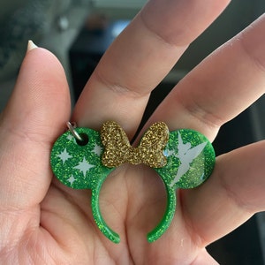 Villain-inspired Mickey Ear Keychain - Etsy
