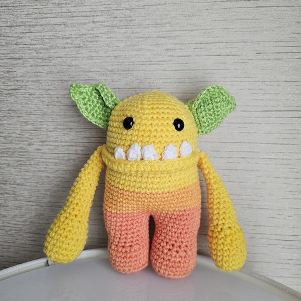 Small Cylinder Monsters Crochet Pattern by Crafty Intentions ...