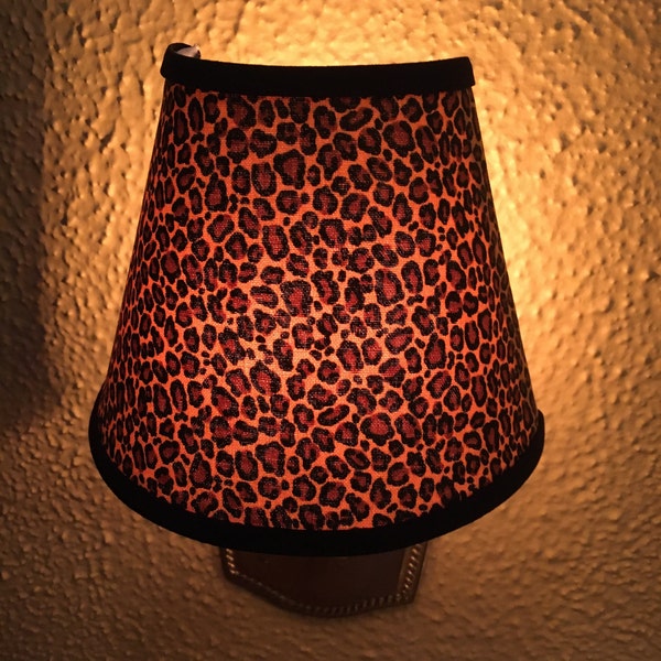 MADE TO ORDER Leopard Print Night Light - Etsy