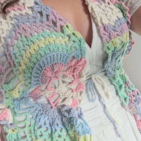 Shell Butterfly Top Crochet Pattern - Etsy
