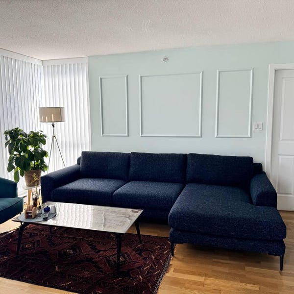 Custom-made Wall Moulding Kit for Stunning Accent Walls, Easy Assembly ...