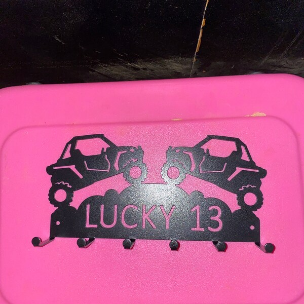 UTV Key Holder With Two Utvs, Personalized Gift - Etsy
