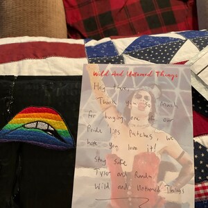 Asexual Pride Lips Patch - Etsy