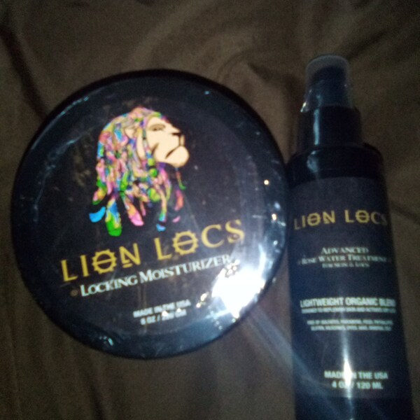 Lion Locs Hair Locking Organic Retwist & Moisturizer Gel for Dreadlock ...