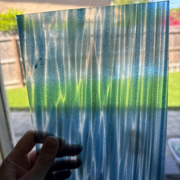 12” X 12” Clear Ripple (spectrum 100 R) - Etsy