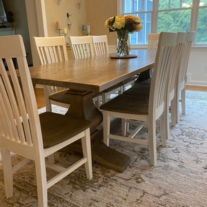 Rustic Farmhouse Dining Table Dining Room Set Dining Room - Etsy