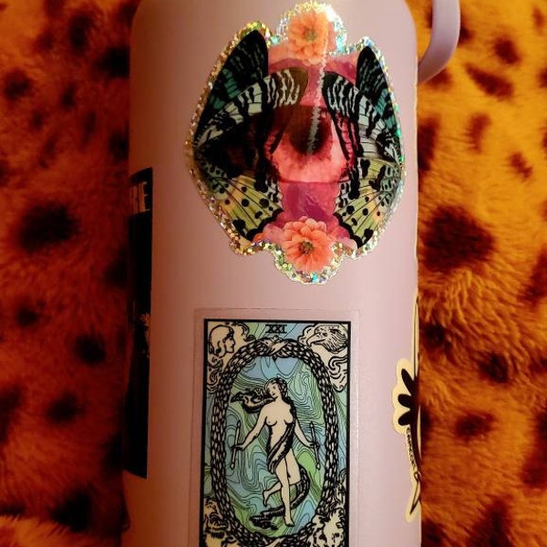 Evil Eye, Protection Symbol, Vinyl Sticker, All Seeing Eye, Holographic ...