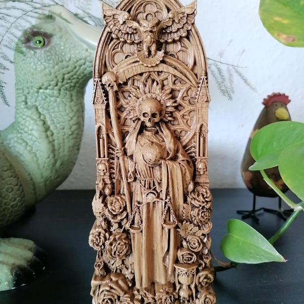 King Paimon Statue Ars Goetia Demon Lucifer Right Hand Demonology - Etsy