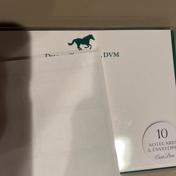 Personalized Desk Notepad From the Desk Of, Professional Office Set ...