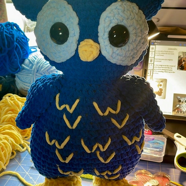 Otis the Owl *crochet Pattern PDF ONLY* - Etsy