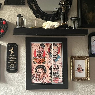 ALIENS Traditional Tattoo Flash Sheet - Etsy