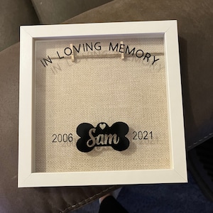 In Loving Memory Shadow Box - Etsy