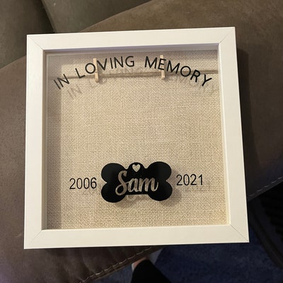 In Loving Memory Shadow Box - Etsy
