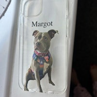 Personalised Word Art Script 3 Names Initials Custom Silicone CLEAR ...