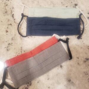 Single Layer Cotton Face Mask Nose Wire Bulk Face Masks | Etsy