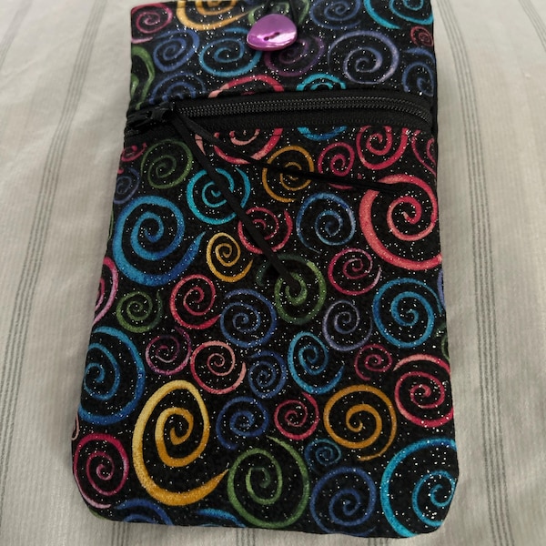 3-pocket Cell Phone Bag, Crossbody Phone Tote, Phone Purse, iPhone ...