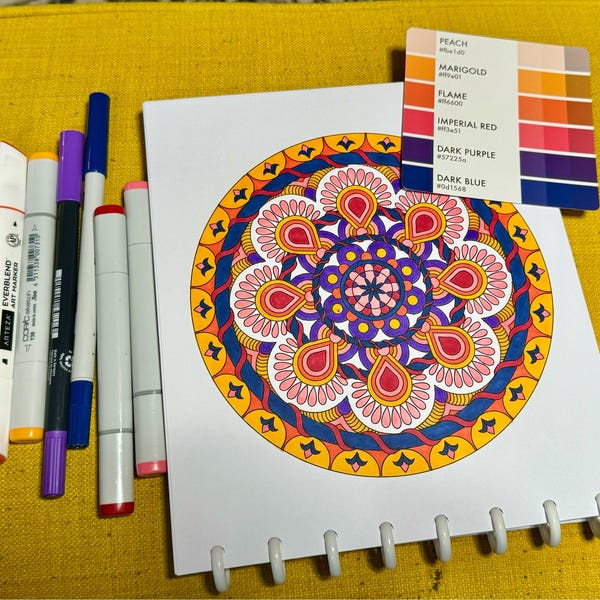 Money Mandala - Adult Coloring Pages - Instant Download - Printables ...