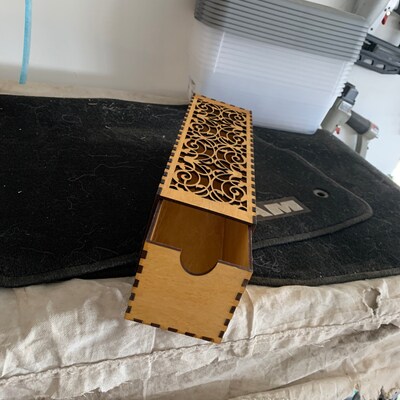 DXF SVG PDF Files for Cnc Laser Cutting, Cnc Router. Box. Wine Bottle ...