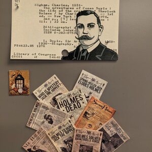 SALE ANY 10 PRINTS of Painted Library Cards Your Choice of Any 10 ...
