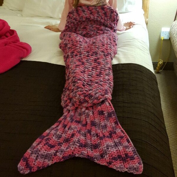 CROCHET PATTERN Baby 0-3 Month Mermaid Cocoon With Starfish Bikini Top ...